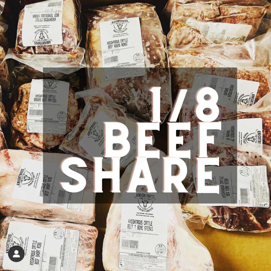 1/8 Beef Share Deposit ONLY – Shop Knightrous